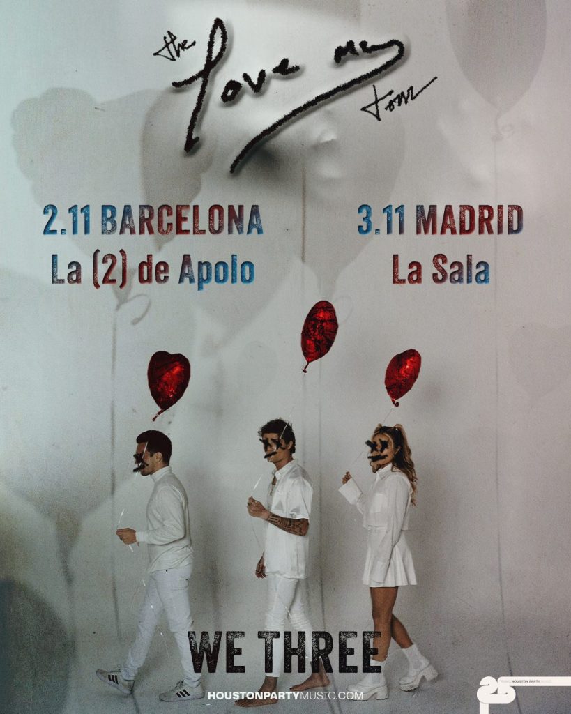 We Three actuarán en España en noviembre de 2023 - MyiPop