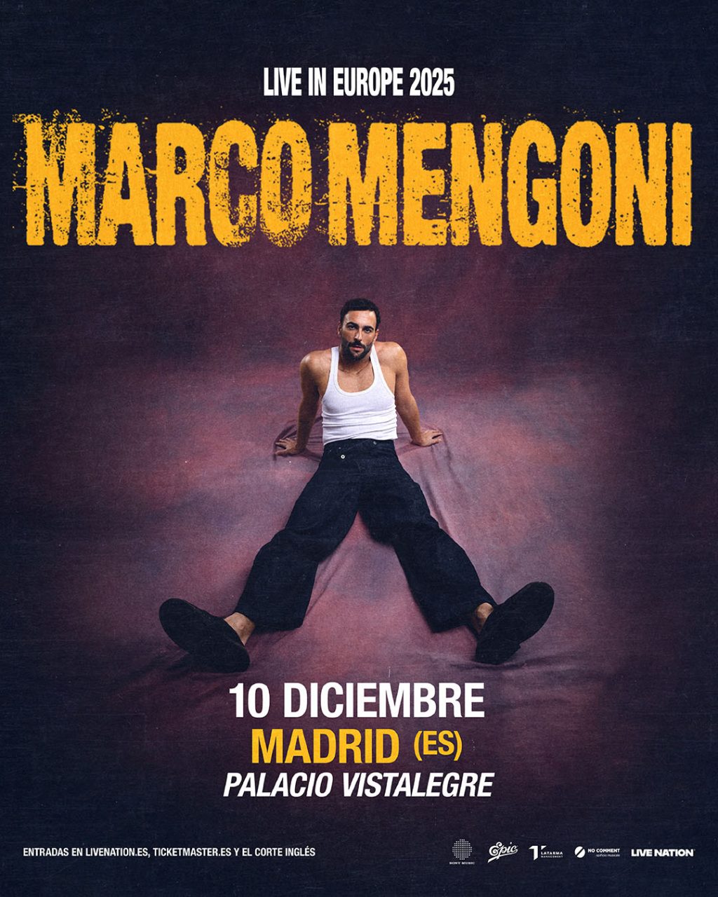 Marco Mengoni vuelve a España en 2025 - MyiPop